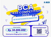 BCA Case Competition 2023: Be an Enthusiastic Marketer