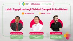 Halodoc and Nafas Fight Against Pollution